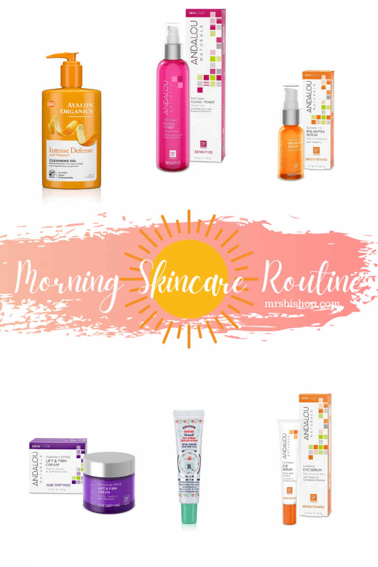 My Morning Skincare Routine- Brightening, Hydrating, and Firming - Mrs ...